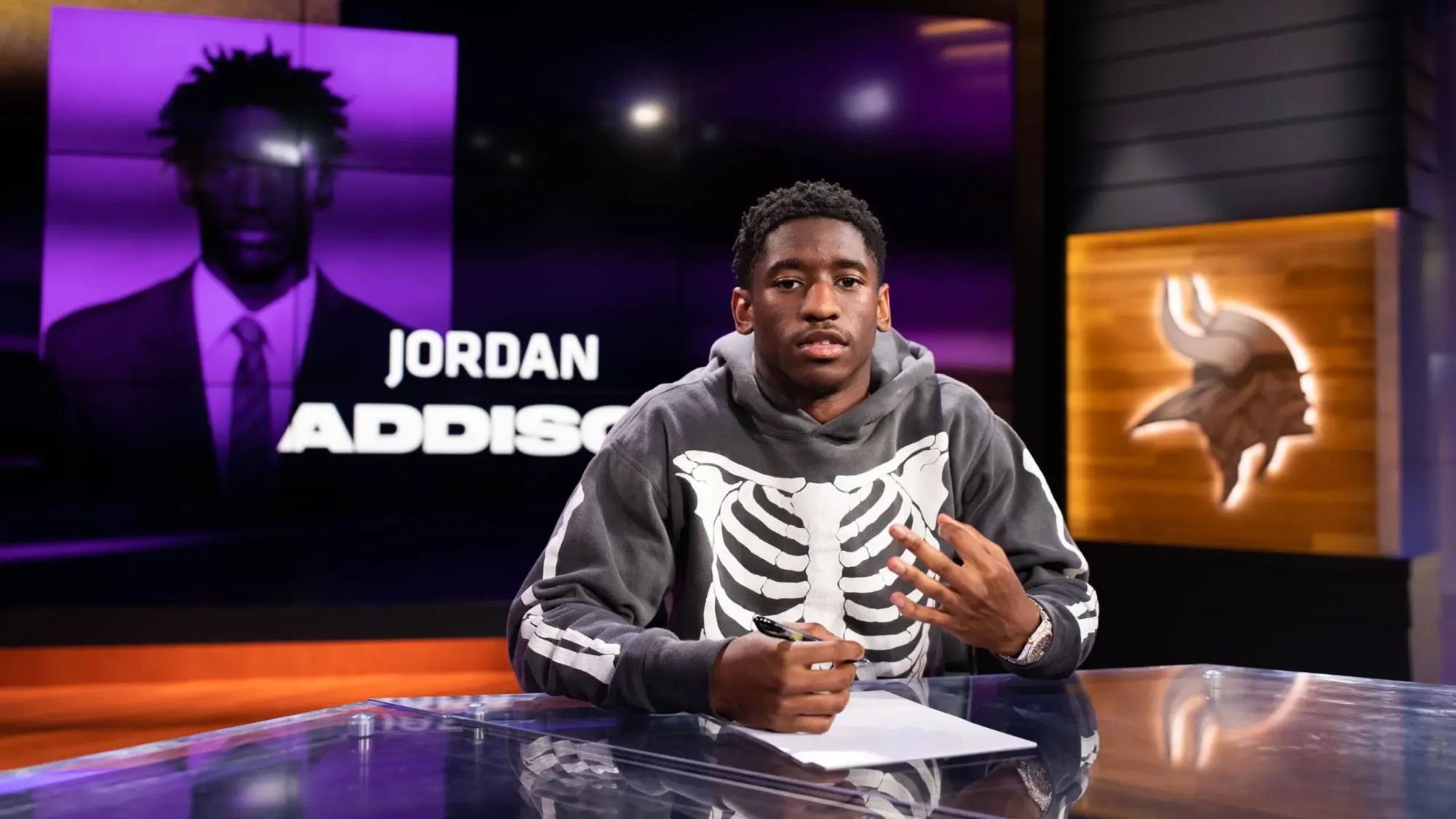 Jordan Addison joins Vikings draft picks in signing rookie contracts